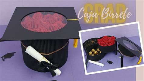 Caja Birrete doble nivel para Graduación accesible in 2024