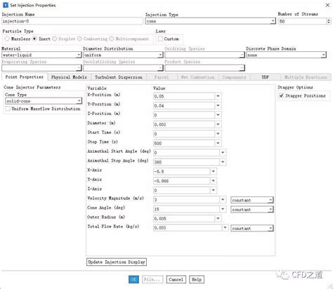 利用fluent中的dpm模型模拟雾化颗粒喷射至壁面上形成液膜的过程 知乎