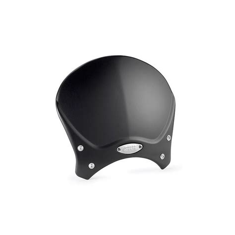 Bulle Café Racer universelle GIVI 100ALB en aluminium anodisé noir