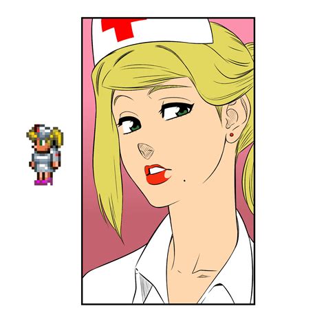 Terraria Nurse Hot