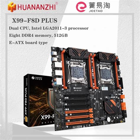 HUANANZHI X99 F8D PLUS LGA 2011 3 XEON X99 Motherboard Support Intel