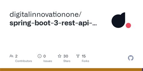 Github Digitalinnovationonespring Boot 3 Rest Api Template