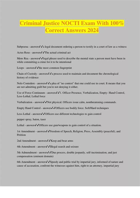 Package Deal For Nocti Exam Questions With 100 Correct Answers Verified Updated 2024