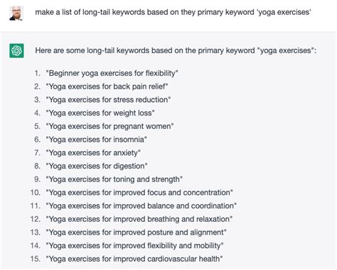 Chatgpt For Keyword Research Extraction 6 Effective Techniques