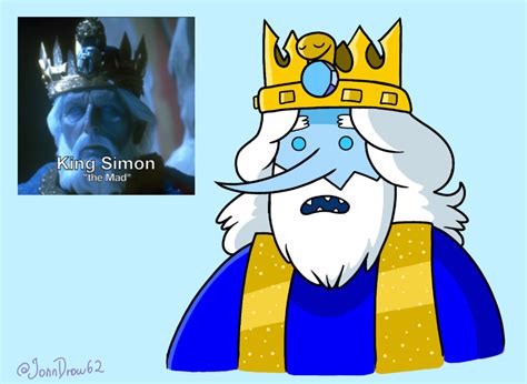 Adventure Time As An 80s Ice King By Johndraw54 On Deviantart