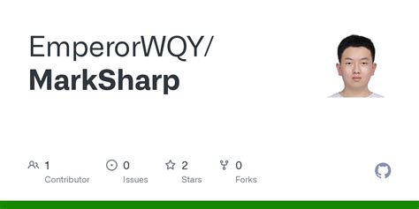Github Emperorwqymarksharp