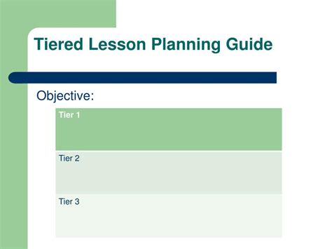 Ppt Differentiating Through Tiered Assignments Powerpoint