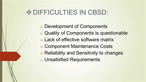 Component Based Software Engineering PPT