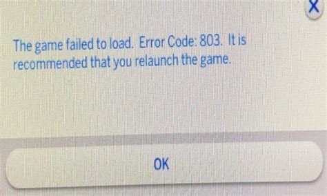 Fix Error In The Sims Game Failed To Load