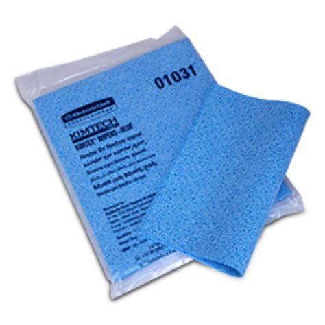 Kimtech Prep Kimtex Wipers Flat Sheet Blue 01031 400 Packaging