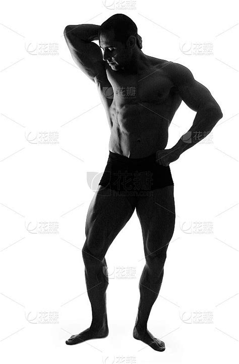 健美运动员构成 隔离