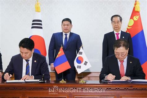 韓·몽골 희토류 등 핵심광물 공급 협력 강화