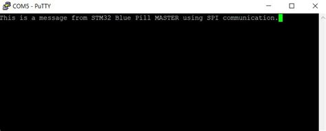 Stm32 Blue Pill Spi Communication With Master Slave Example