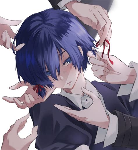 Makoto Yuki Getting All Dolled Up Art By Tsukitaka10101 R Persona