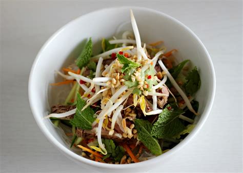 Lemongrass Beef Noodle Salad Villiers Brown