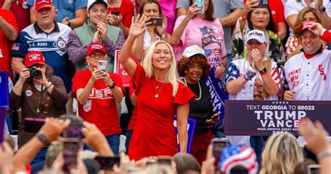 Rep Greene Says Shes Staying In The House To Help Trump