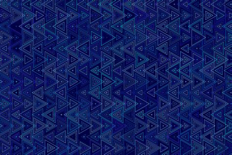 Pattern With Geometric Elements In Blue Tones Abstract Gradient Background 17632161 Vector Art