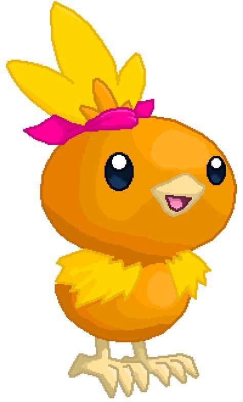 Pixilart Cute Torchic By Supersonic29