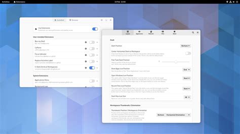 V Shell Is An Impressive Gnome Extension To Tweak Shell Ux Omg Linux