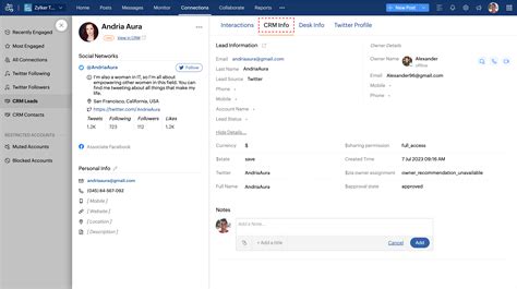Adding Crm Leads And Contacts