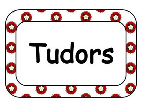 Tudor Topic Keywords For Display Solid Writing Teaching Resources