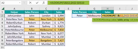 vlookup with multiple criteria top 6 methods with examples