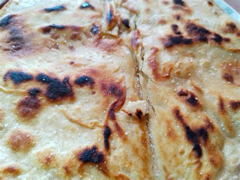 Close Up Chapati Roti Chapathi Fulka Paratha Indian Whole Wheat Flat