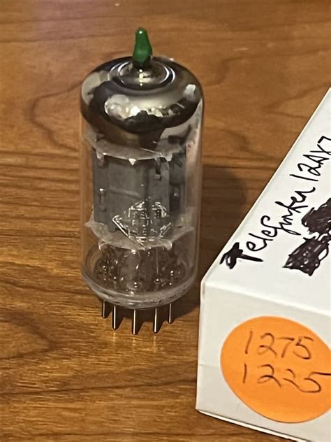 Green Tip Selected Telefunken Ecc83 12ax7 Reverb