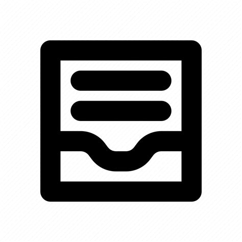 Inbox Icon Download On Iconfinder On Iconfinder