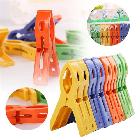 8pcs Non Slip Clothes Drying Towel Quilt Clamp Hanger Spring Clips