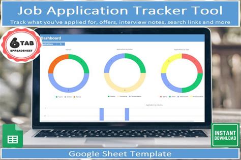 Job Application Tracker Tool Google Sheets
