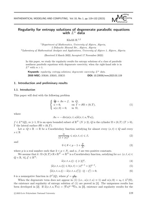 Pdf Regularity For Entropy Solutions Of Degenerate Parabolic