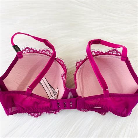 Victorias Secret Intimates And Sleepwear 32dsmall Victorias Secret Lined Demi Bra Thong Set