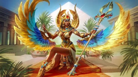 Smite Isis By Scebiqu On Deviantart