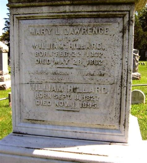 William Hillard 1827 1895 Find A Grave Memorial