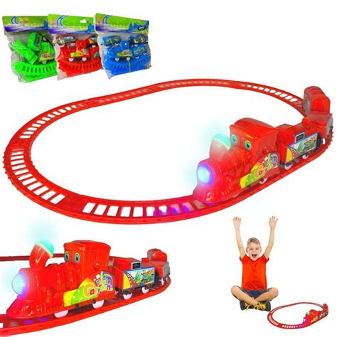 Trenzinho De Brinquedo Locomotiva Som E Luz Trem Trilhos em Promoção na Americanas