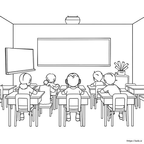 Imagini Din Clasă De Colorat