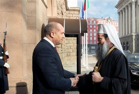 Румен Радев Рисковете пред православната църква са заплахи за националното единство