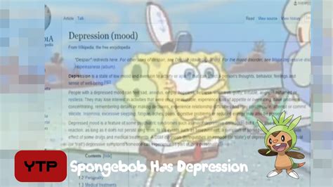 [ytp] Spongebob Has Depression Youtube