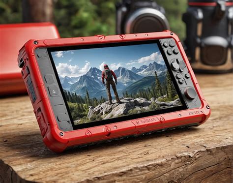 Premium Photo The Camera And Smartphone Are On A Log