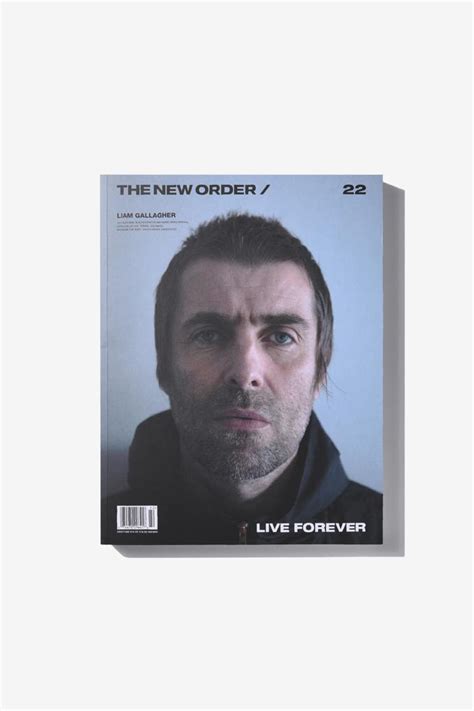 Publications The New Order Vol22 Liam Gallagher 10000 웍스아웃