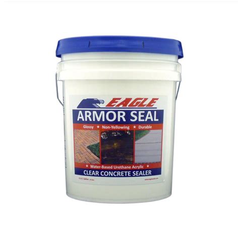 Seal Krete 5 Gal Gloss Clear Seal Concrete Protective Sealer 606005