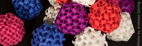 3d Print Gyroid In Tetradecahedral Shape Gerd Schröder Turk