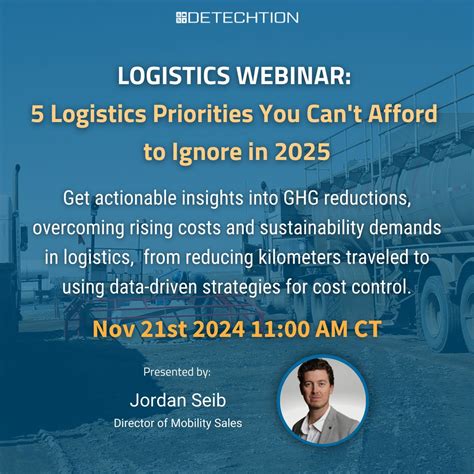 Detechtion Technologies On Linkedin Logistics Oilandgas Techwebinar Truck Sustainability