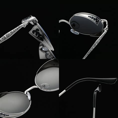Orange Round Sunglasses Retro Men Women Vintage Round Sunglasses