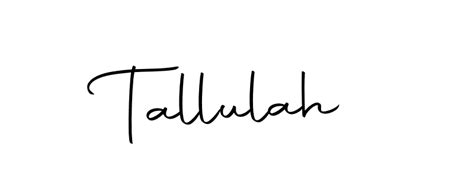74 Tallulah Name Signature Style Ideas First Class Electronic Sign