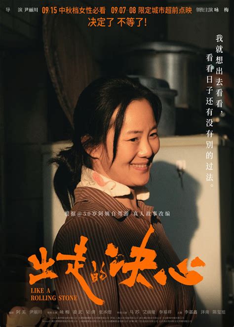 出走的决心曝角色海报 咏梅姜武揭开婚姻真相 茶杯狐