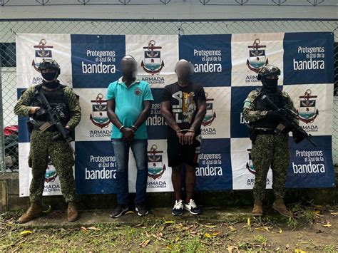 Capturados Tres Presuntos Narcotraficantes Armada Nacional