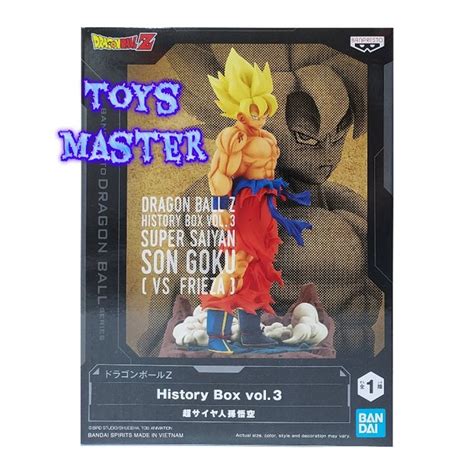 Banpresto Dragon Ball Z History Box Vol Super Saiyan Son Goku VS Frieza Shopee Malaysia
