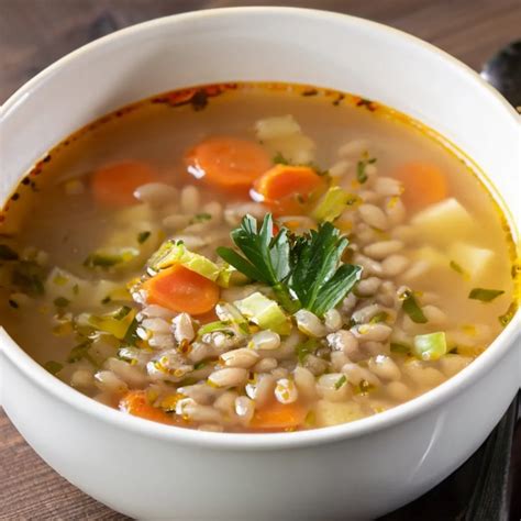 Best Beakers Vegetable Barley Soup Recipe Expert Flavor